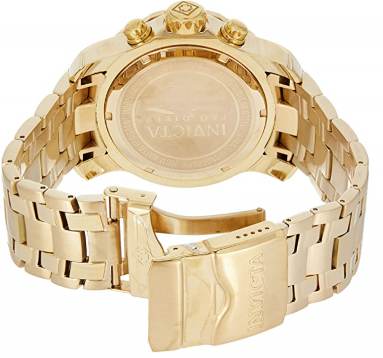 A Deep Dive into The Invicta Men's Range Gold Tone Stainless Steel 48mm ...